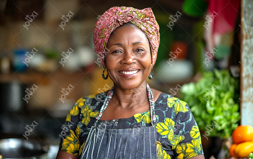 Authenticité et tradition : le sourire d'une cheffe passionnée - Photo ...