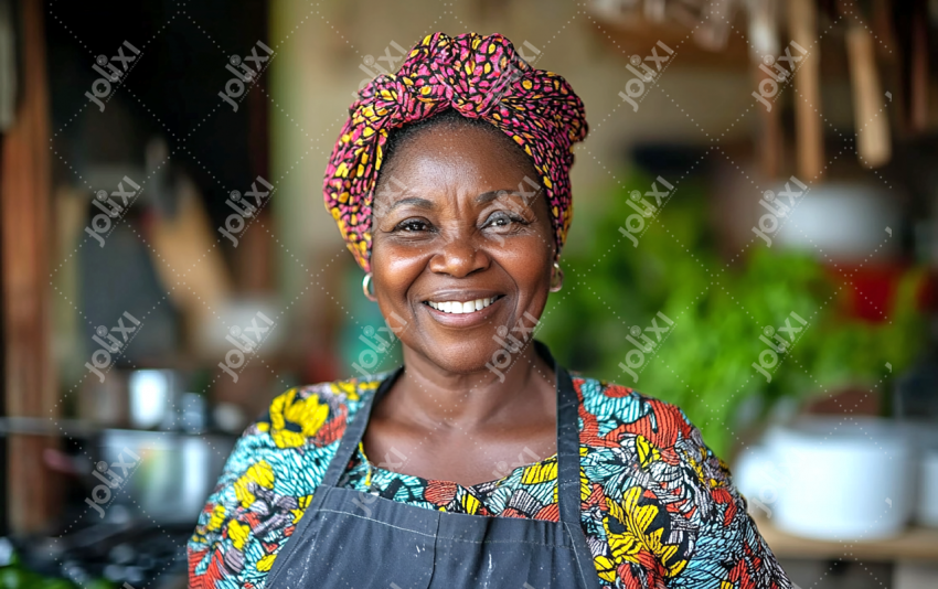Authenticité et tradition : le sourire d'une cheffe passionnée - Photo ...